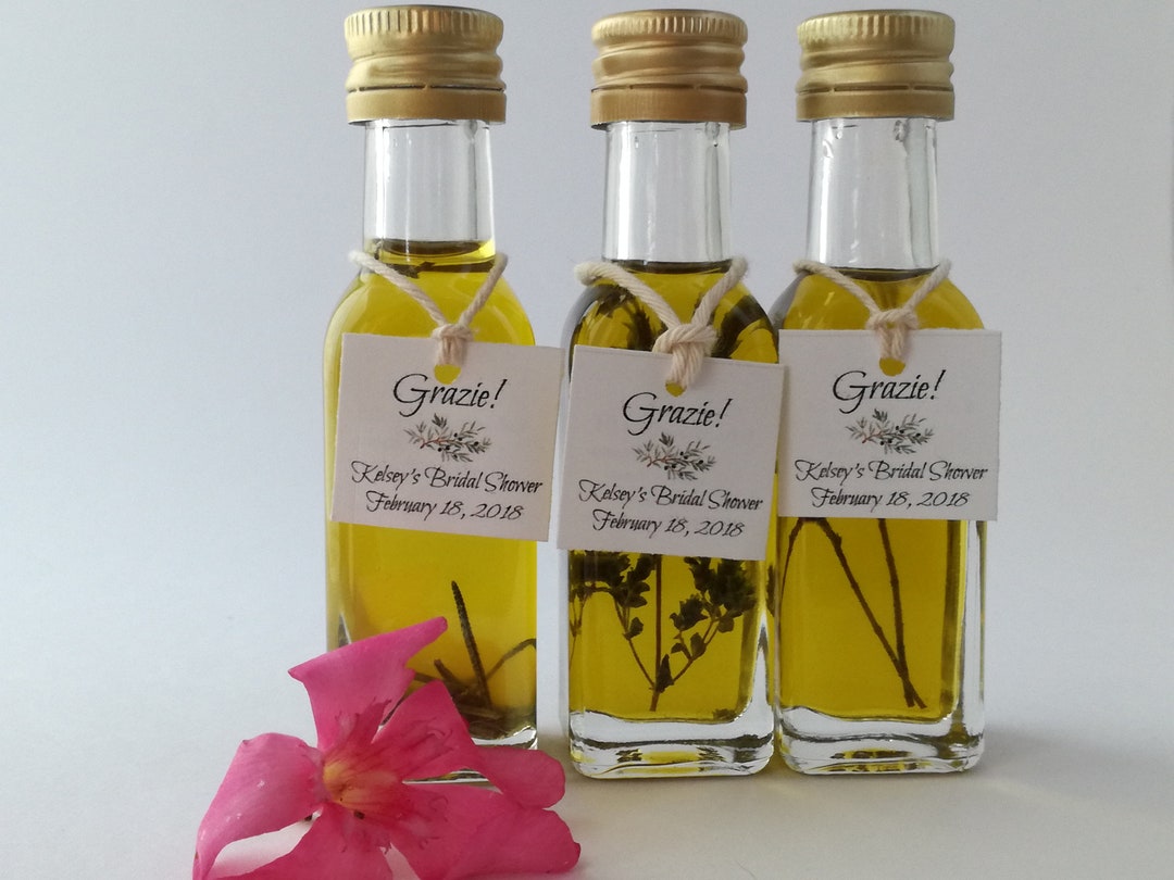 2oz Mini Olive Oil Favors, Rosemary Oregano Infused Greek Olive Oil ...