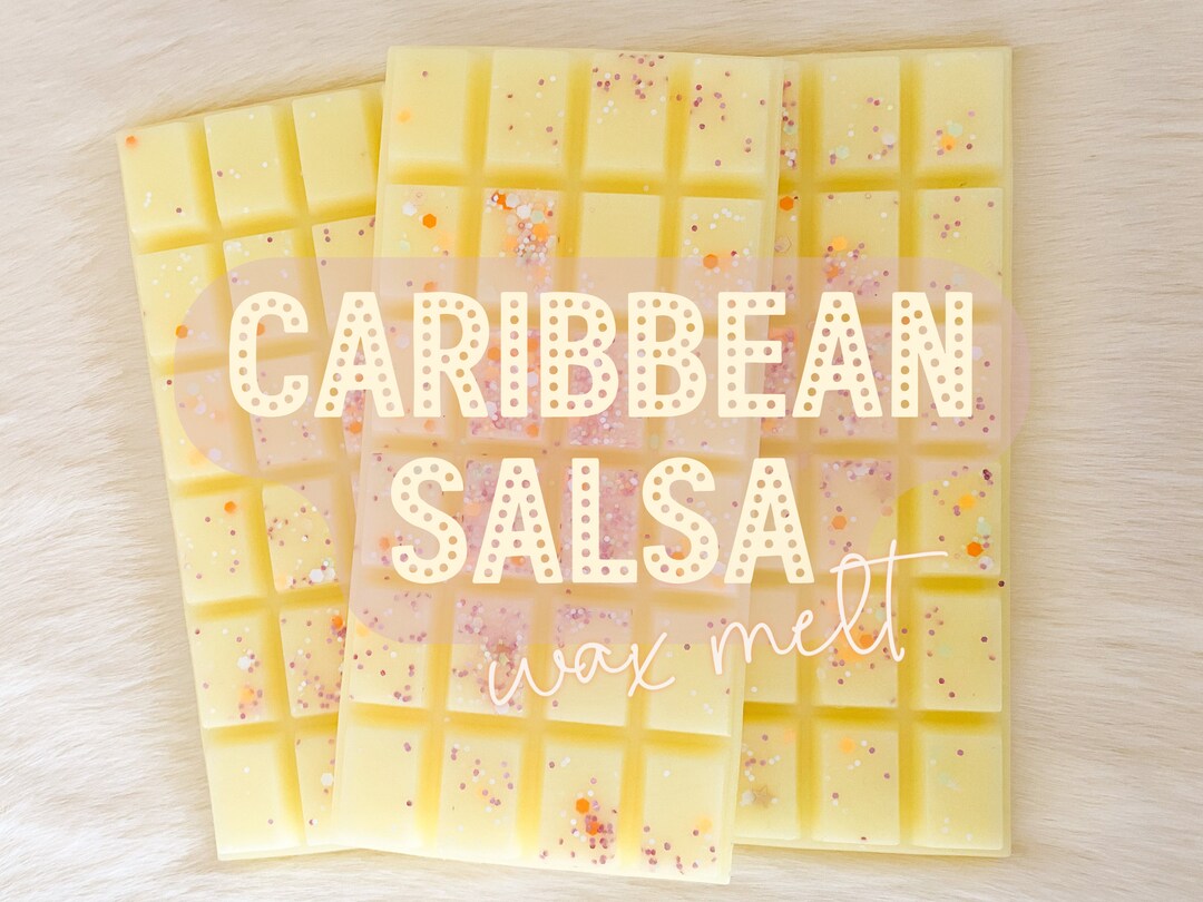 WAX MELT: Caribbean Salsa | Highly Scented Snap Bar, Fruity Scent ...
