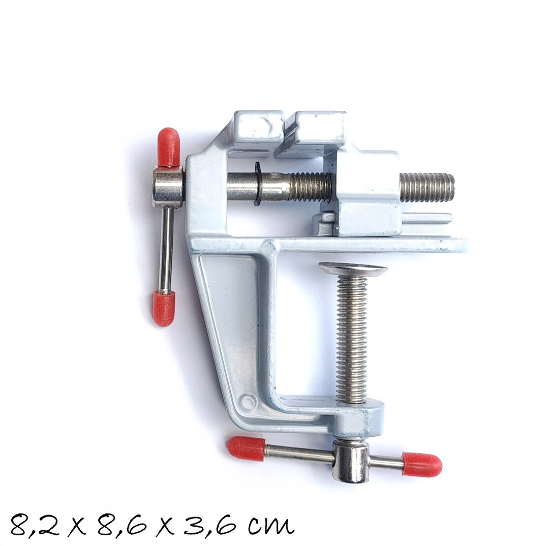 Small Aluminum Vise for the Desk - Etsy