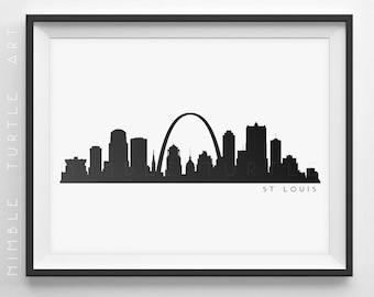 St Louis Skyline Svg - Etsy