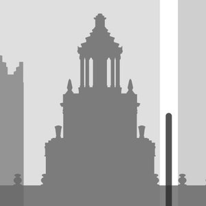 Houston Skyline Printable Download - Black and White - Grayscale ...