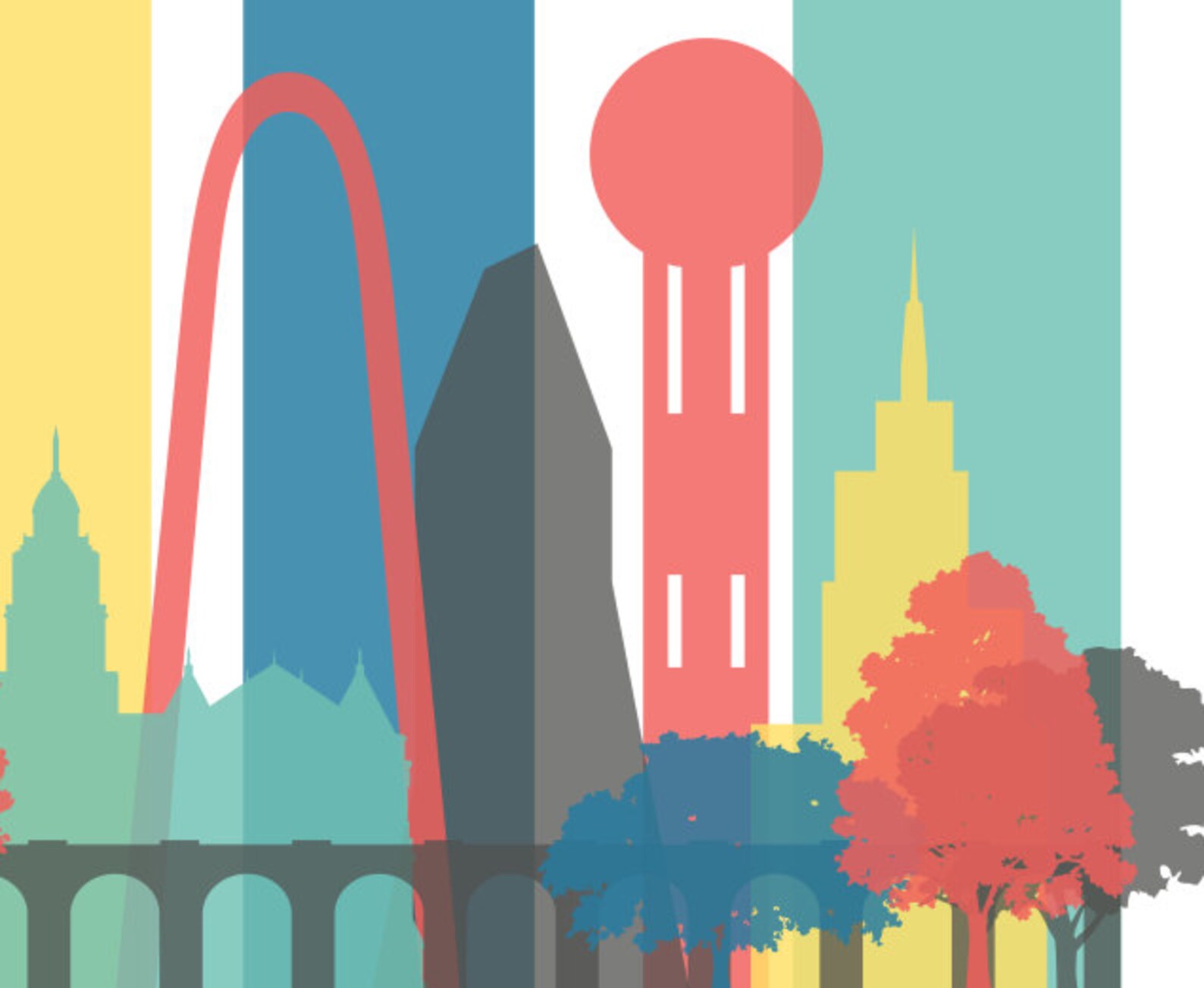 Printable Dallas Skyline Download - Etsy