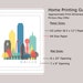 Printable Dallas Skyline Download - Etsy