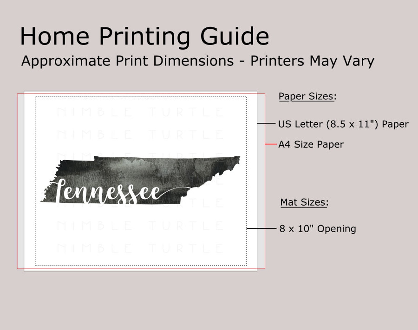 Tennessee State Outline Watercolor - Printable Tennessee Wall Art ...