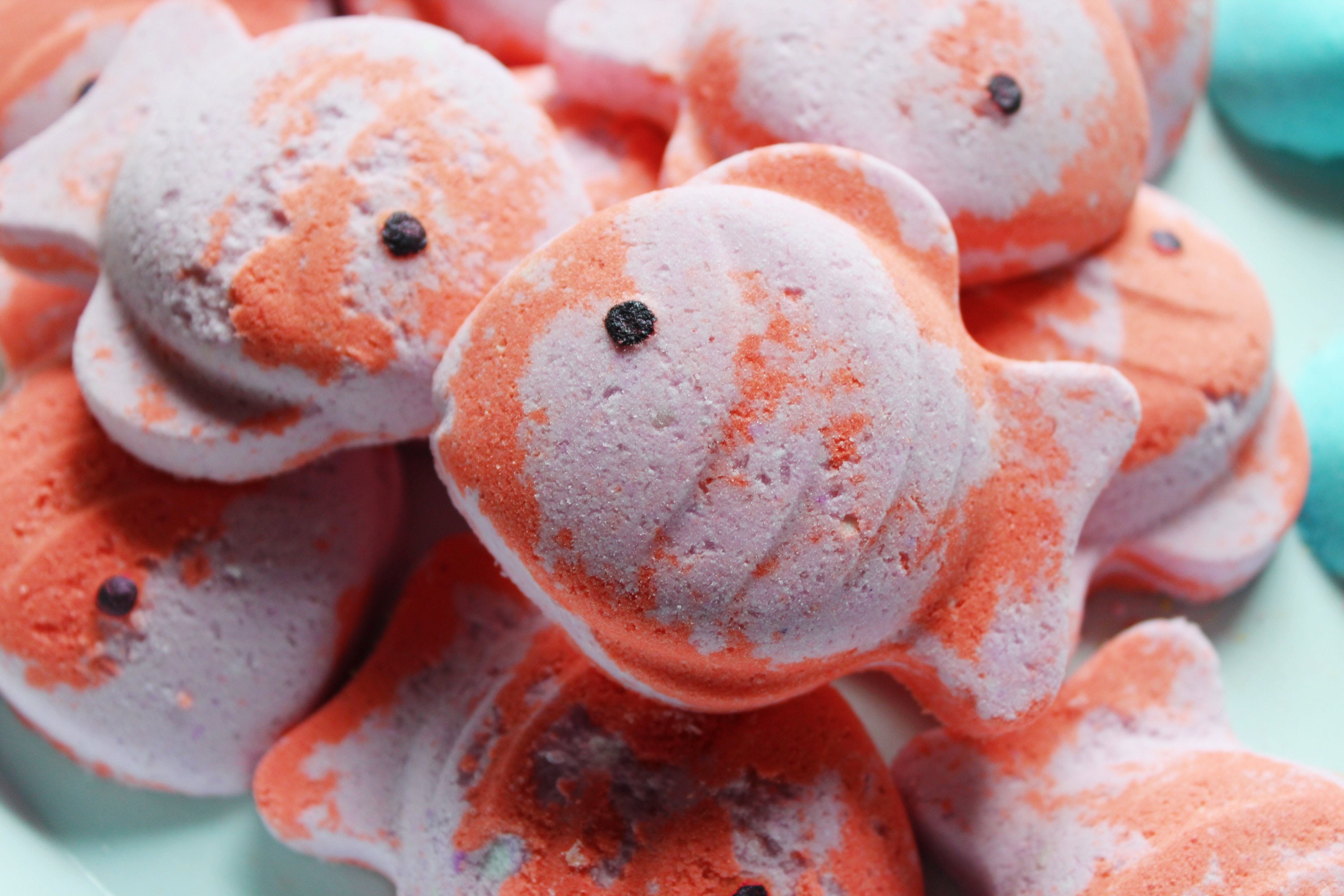 Youre a Catch Fish Bitty Bomb Small Bath Bomb // Fish Bath - Etsy