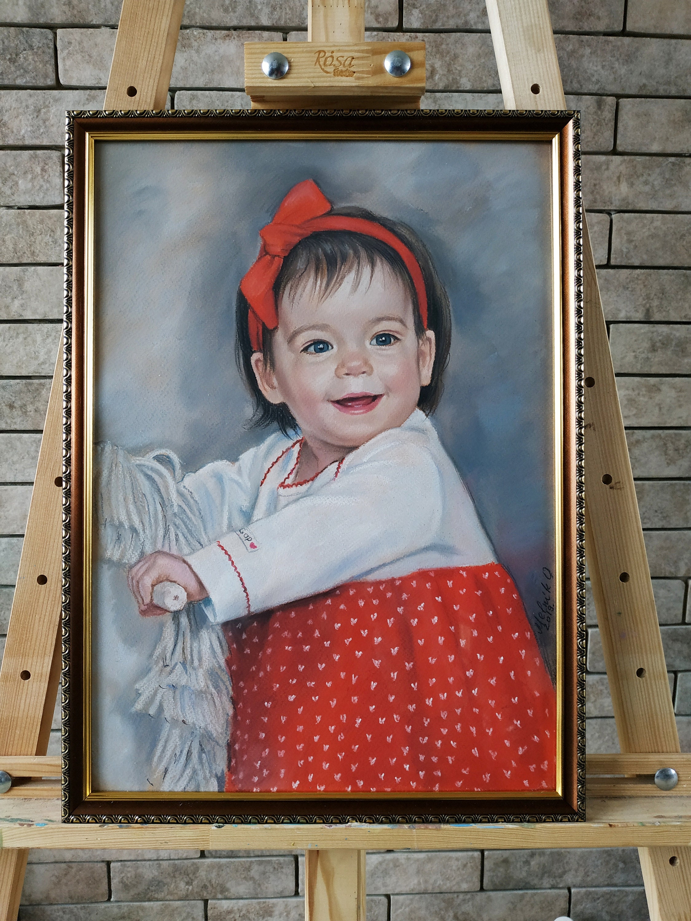 Custom portrait from photo painting portrait from photo | Etsy