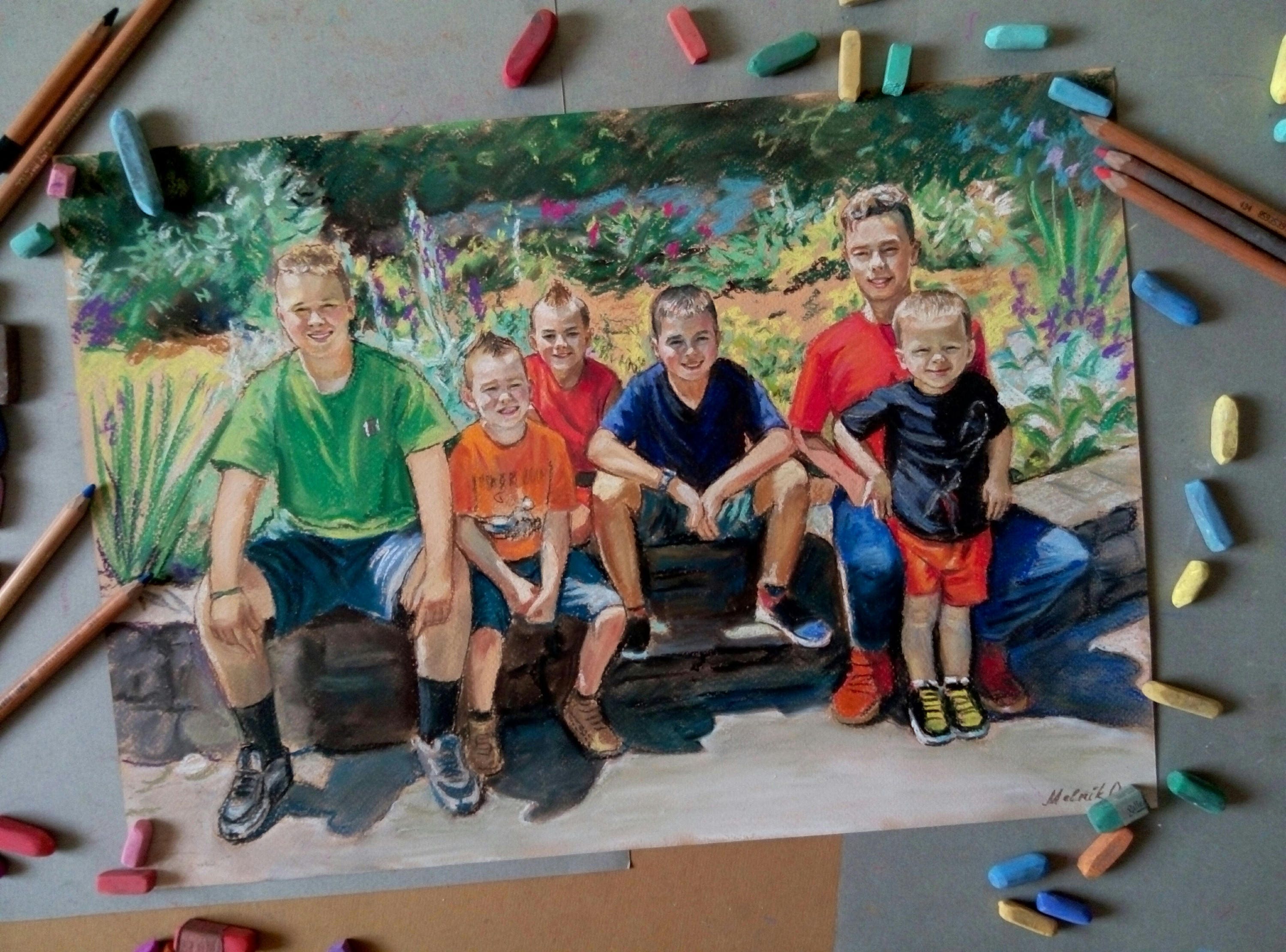 Portrait from photo Painting Portrait Custom portrait Custom | Etsy