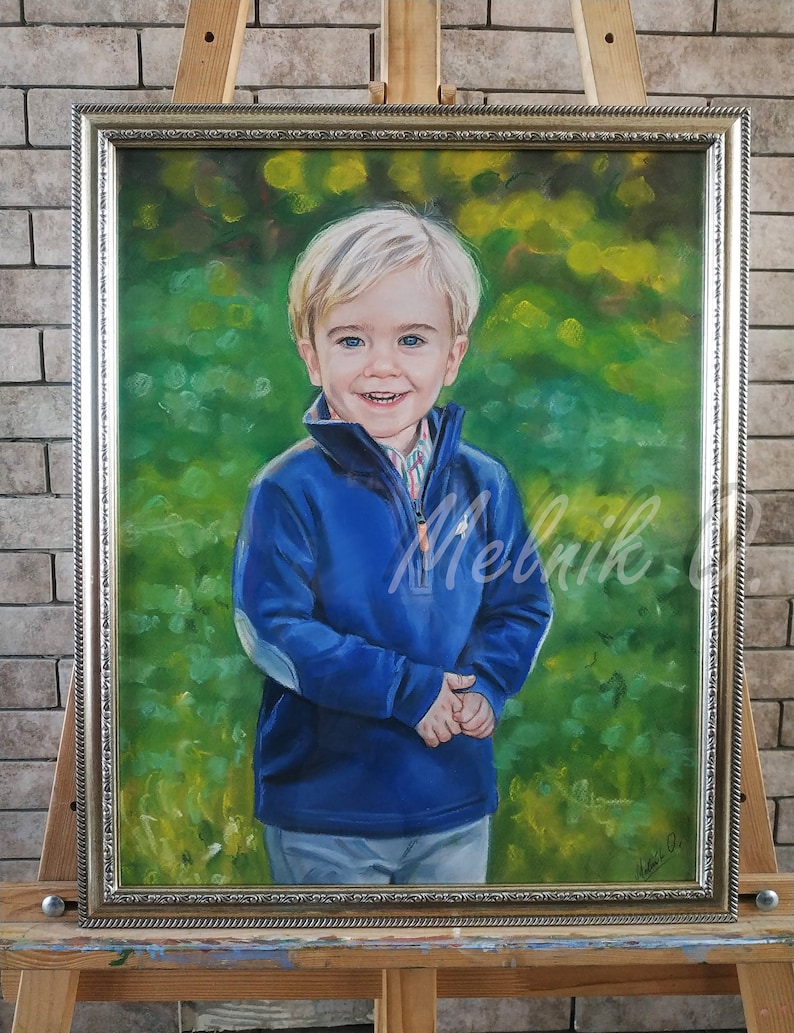 Custom Portrait From Photo Portrait Painting From Photo - Etsy