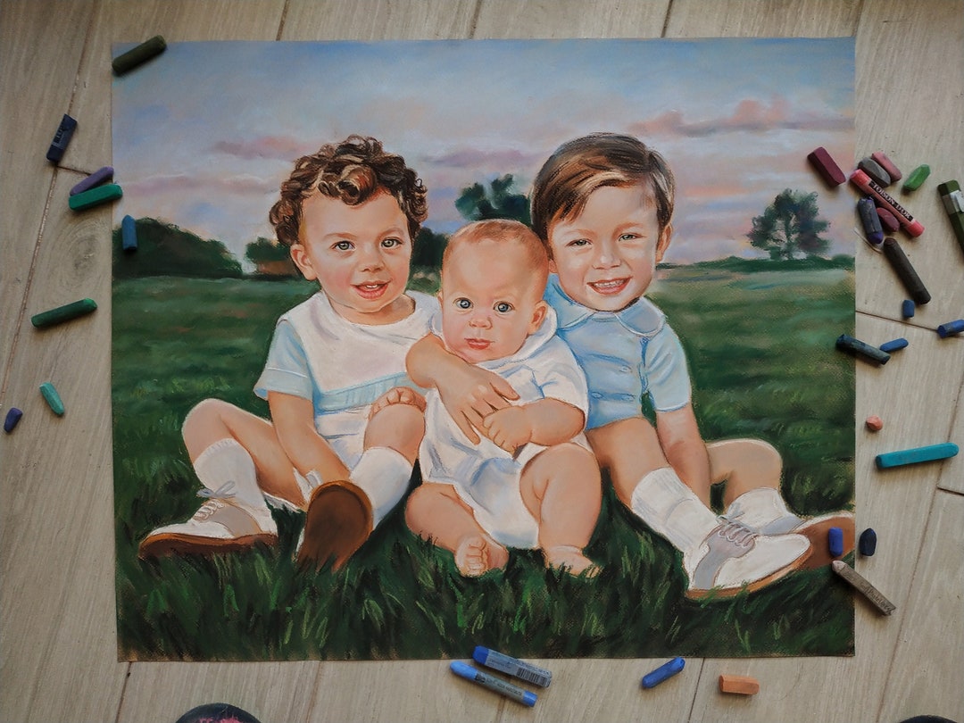 Custom Portrait From Photo surcharge - Etsy