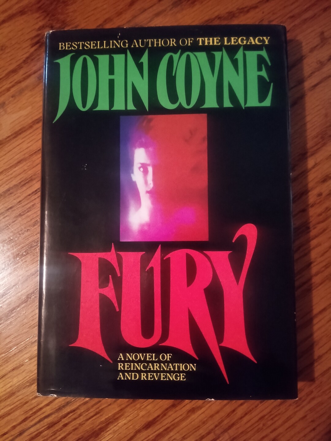 FURY John Coyne 1989 Warner 1st Bc Hardcover/dustjacket, Paperbacks ...