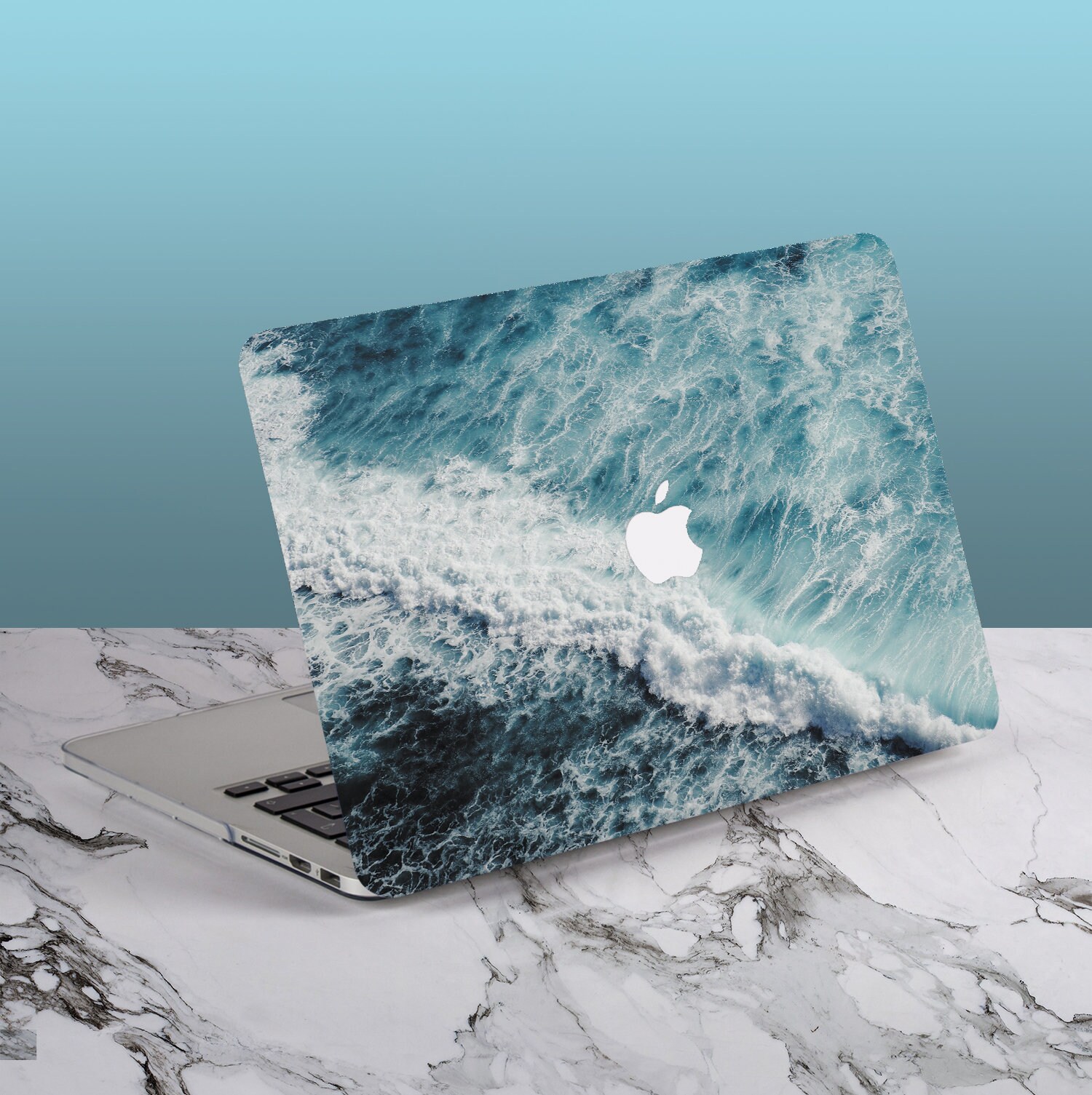 Sea Wave Macbook Case for New Macbook Pro 14 A2442 Macbook - Etsy UK