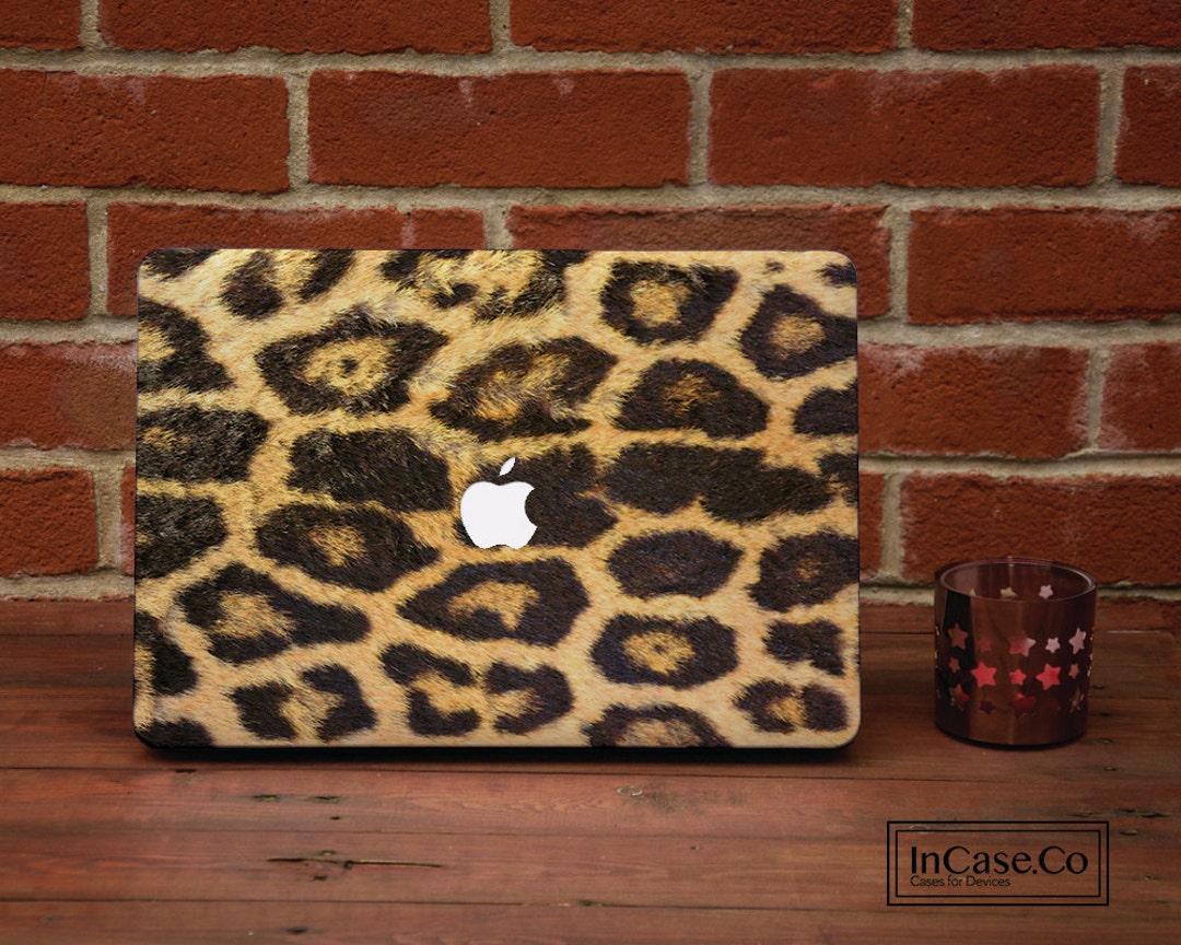 Leopard Print MacBook Case for MacBook Pro 14 A2442, MacBook Pro 16 ...