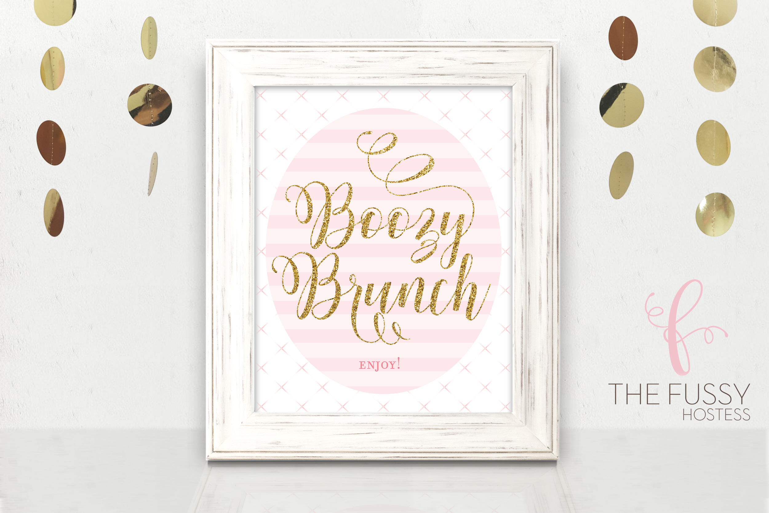Bridal Shower Boozy Brunch Sign Brunch and Bubbly Bridal | Etsy
