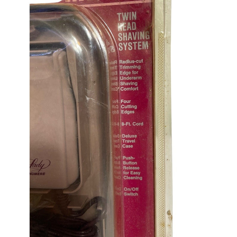 New Vintage Lady Windmere Twin Head Shaving System Rare WLT-2CP/543 - Etsy