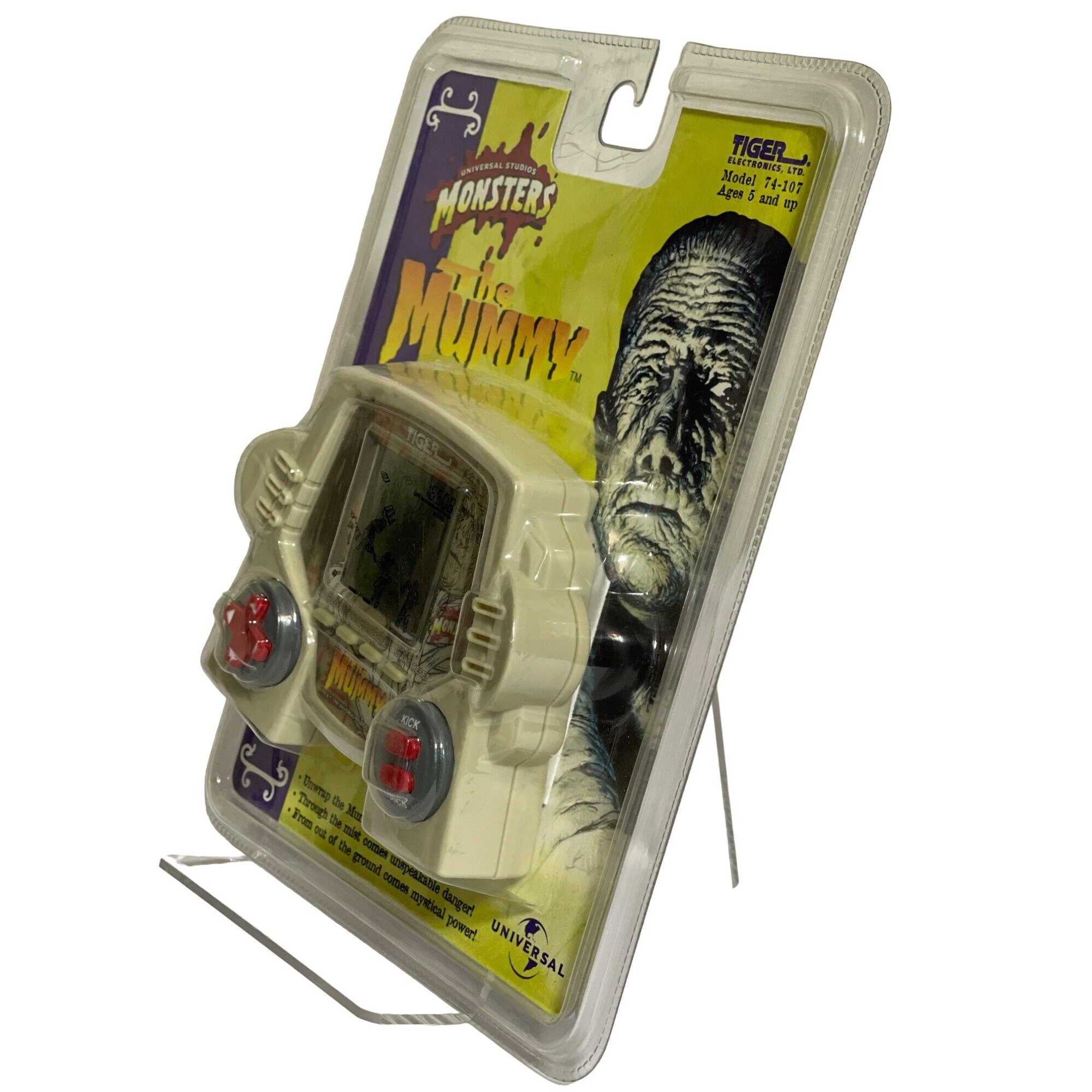 Vintage New Tiger Electronics Universal Studios Monsters the Mummy ...