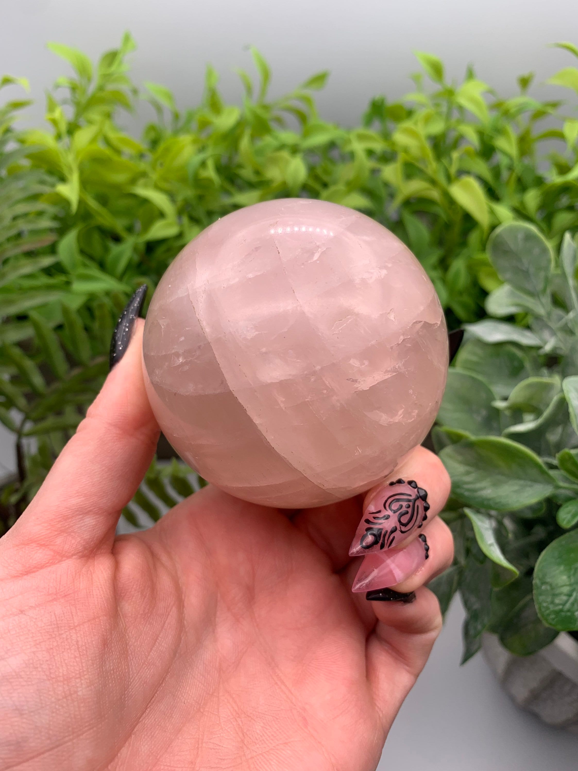 Rose Quartz Sphere Crystal Ball Qty:1 1 | Etsy
