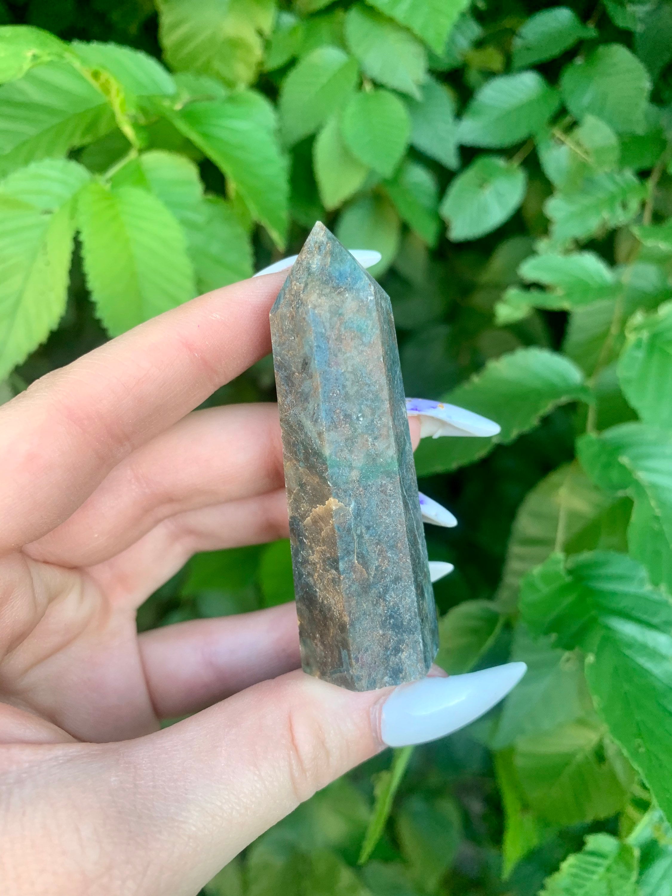 Ruby in Kyanite Crystal Point Tower Obelisk Qty: 1 Lot 5 | Etsy