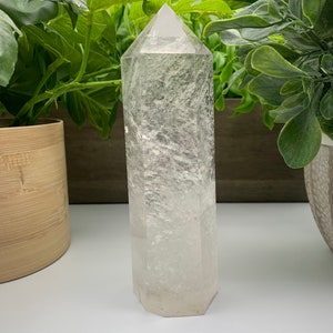 Extra Large Clear Quartz Crystal Point Tower (qty: 1) (lot 6) - Etsy