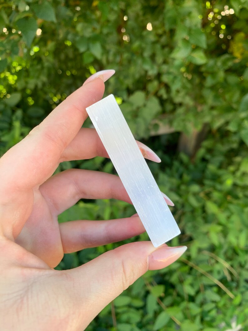 2.53.5 Selenite Charging Wand Qty: 1 | Etsy