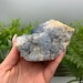 Large Celestite Celestine Blue Calcite Geode Cluster qty: 1 - Etsy