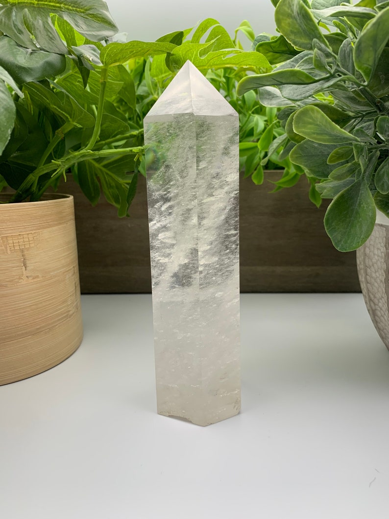 Extra Large Clear Quartz Crystal Point Tower qty: 1 lot 6 - Etsy