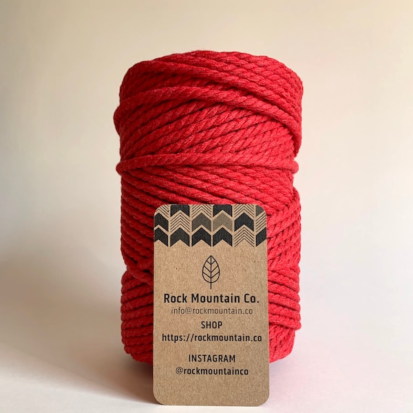 Macrame Rope 5mm - Etsy