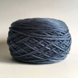 3mm Navy Blue Macrame Cord / Soft Knotting String / 100% Cotton Rope ...