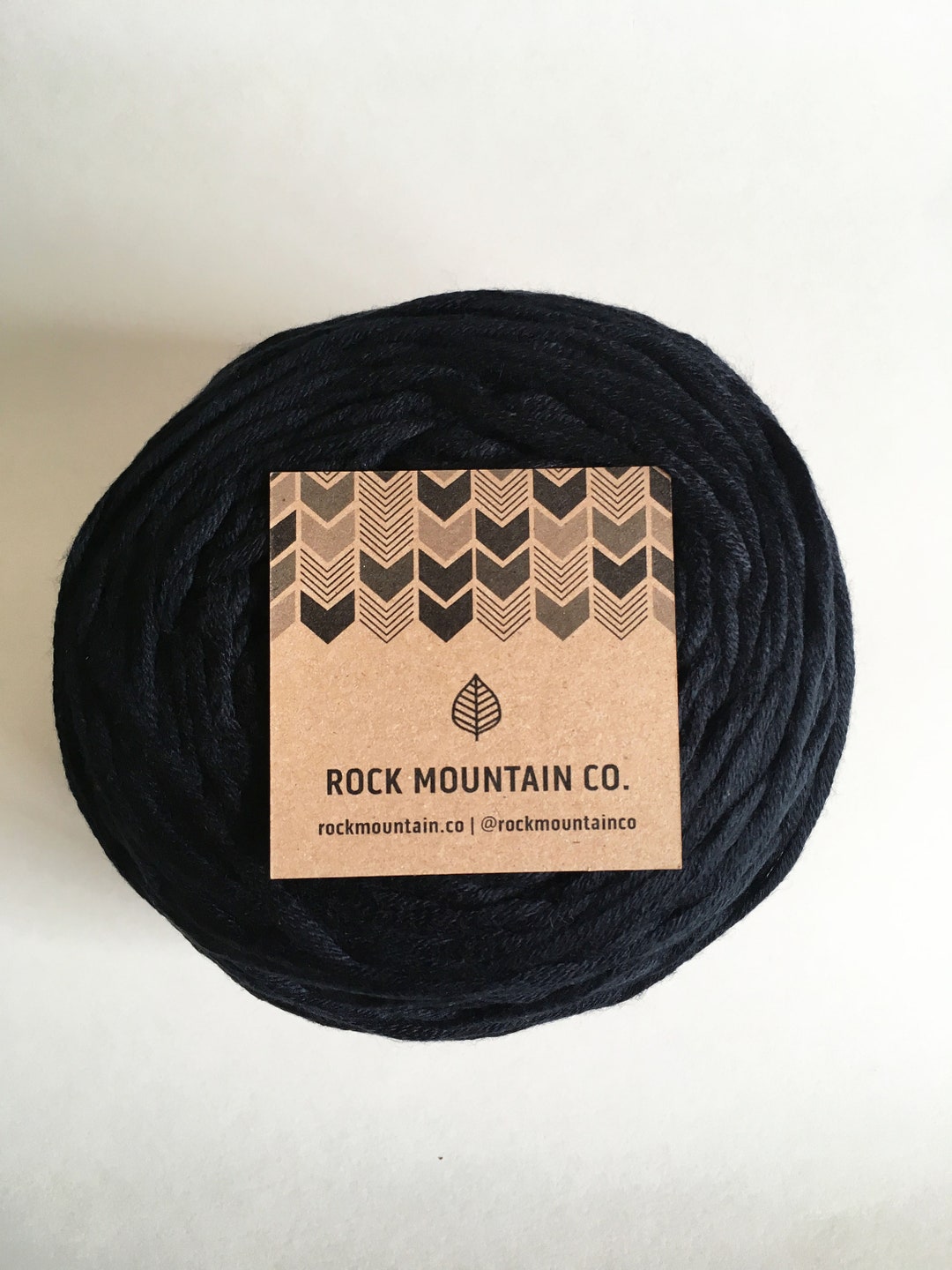 3mm Black Macrame Cord / Soft Knotting String / 100% Cotton Craft Rope ...