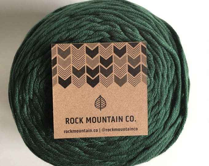 3mm Emerald Green Macrame Cord / Soft Knotting String / 100% - Etsy