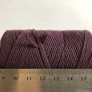 1mm Single Strand Cotton Macrame String - Chocolate Brown Craft Cord ...