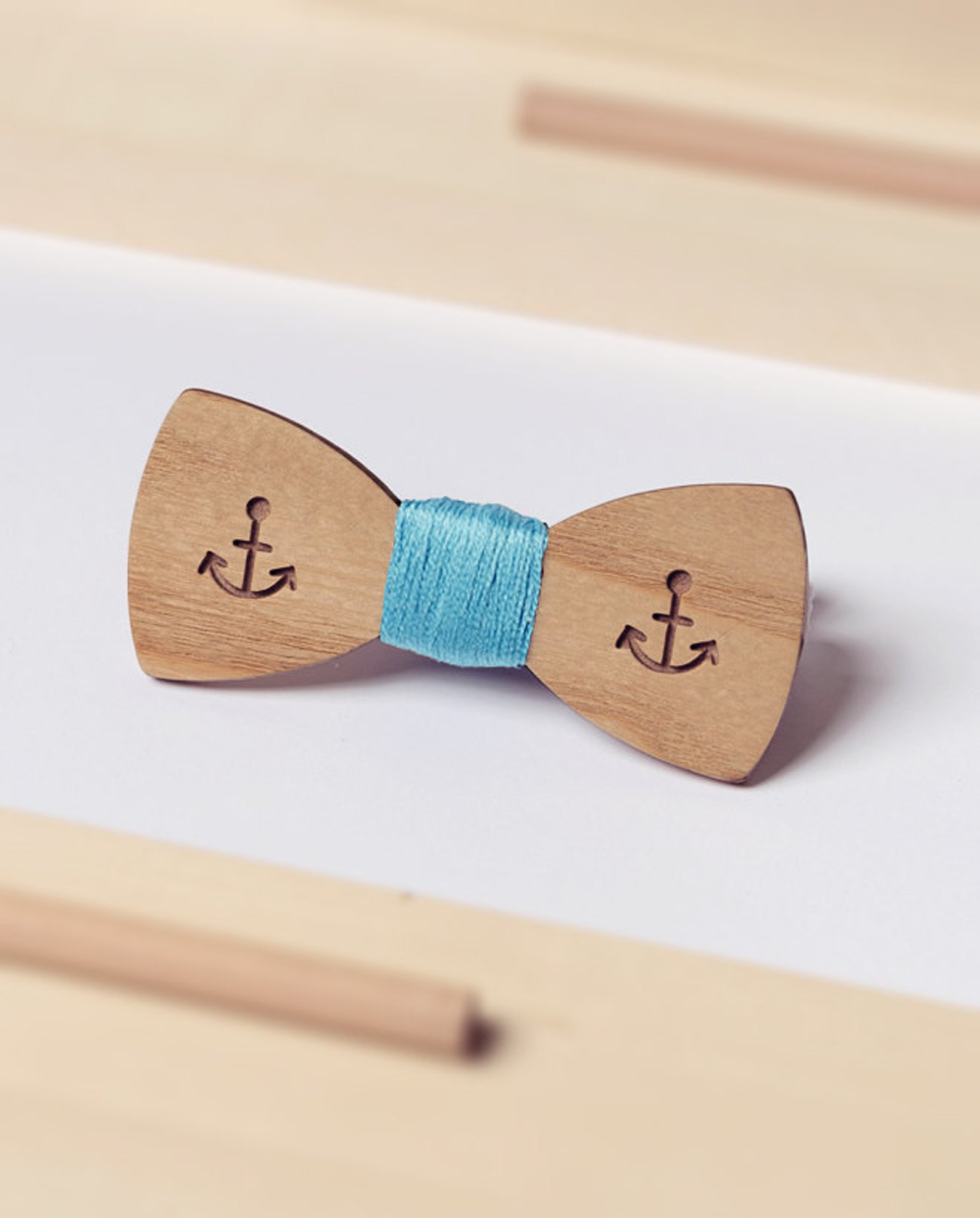 Wooden Bow Tie Kids Bow Tie Nautical Bow Tie Nautical Gift - Etsy