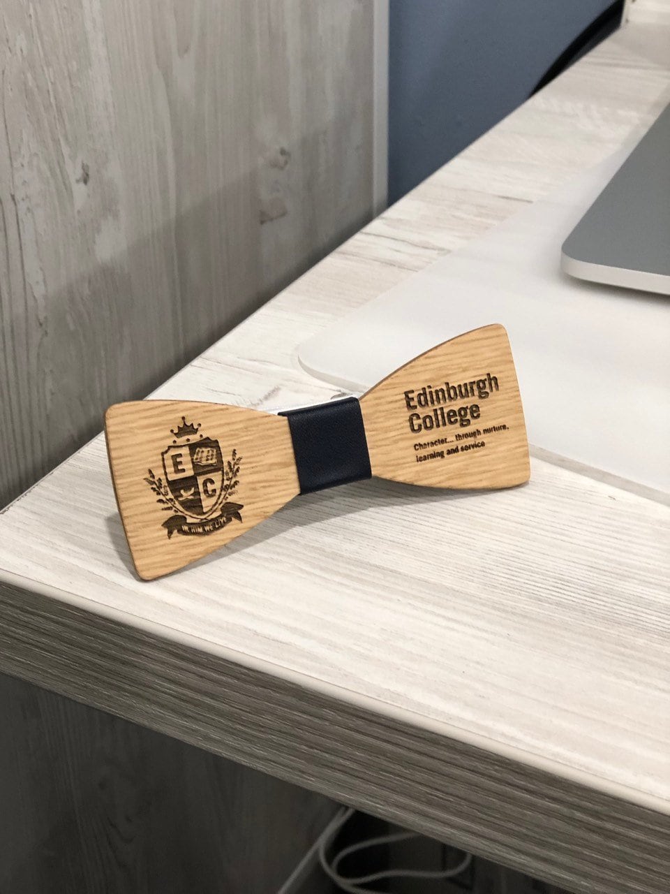 Personalized Wood Bow Tie - Custom Engraved Gift for Him - Multiple ...