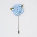 Light Blue Pin, Groomsmen Brooch, Blue Lapel Pin, Brooch Pins for Men ...