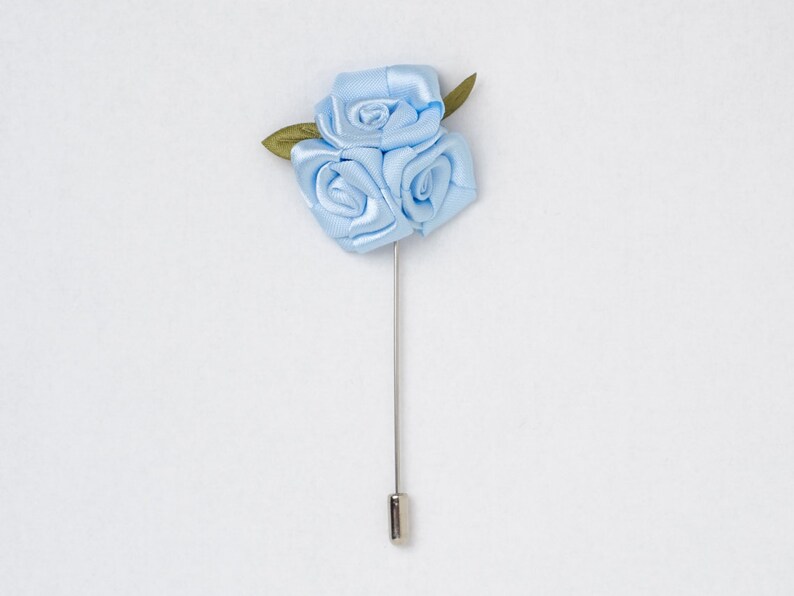 Light Blue Pin, Groomsmen Brooch, Blue Lapel Pin, Brooch Pins for Men ...