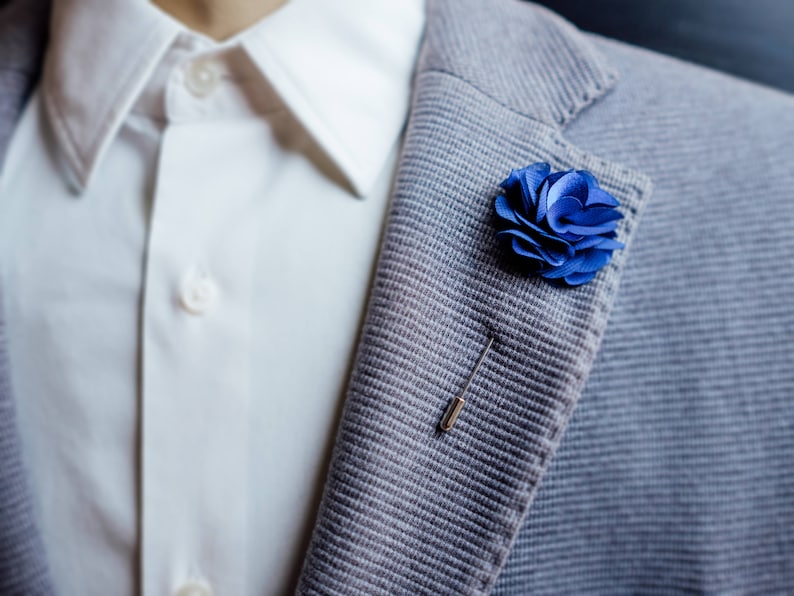 Everyday Elegant Lapel Pin Many Colors Available Carnation | Etsy