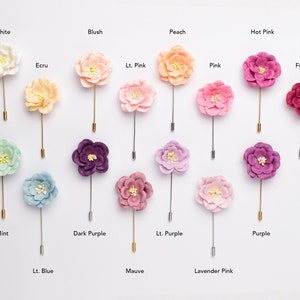 Gardenia Boutonniere Men, Suit Jacket Lapel Flower, White Rose Lapel ...