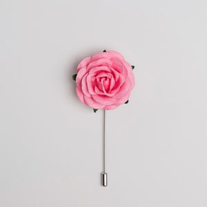 Choose Your Favorite Boutonniere - Multicolor Paper-made Flower Lapel ...