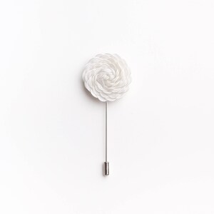 Swirl Lapel Pins in Many Colors Available - Flower Lapel Pins for Men ...