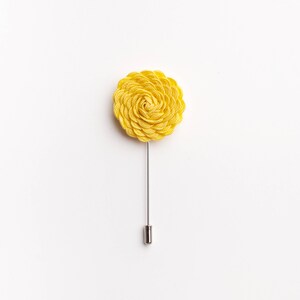 Swirl Lapel Pins in Many Colors Available - Flower Lapel Pins for Men ...