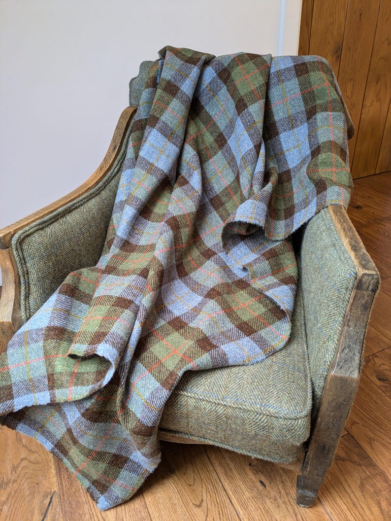 Harris Tweed Blanket Throw Bedspread - Etsy