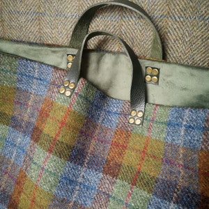 Seb Harris Tweed Bag - Etsy