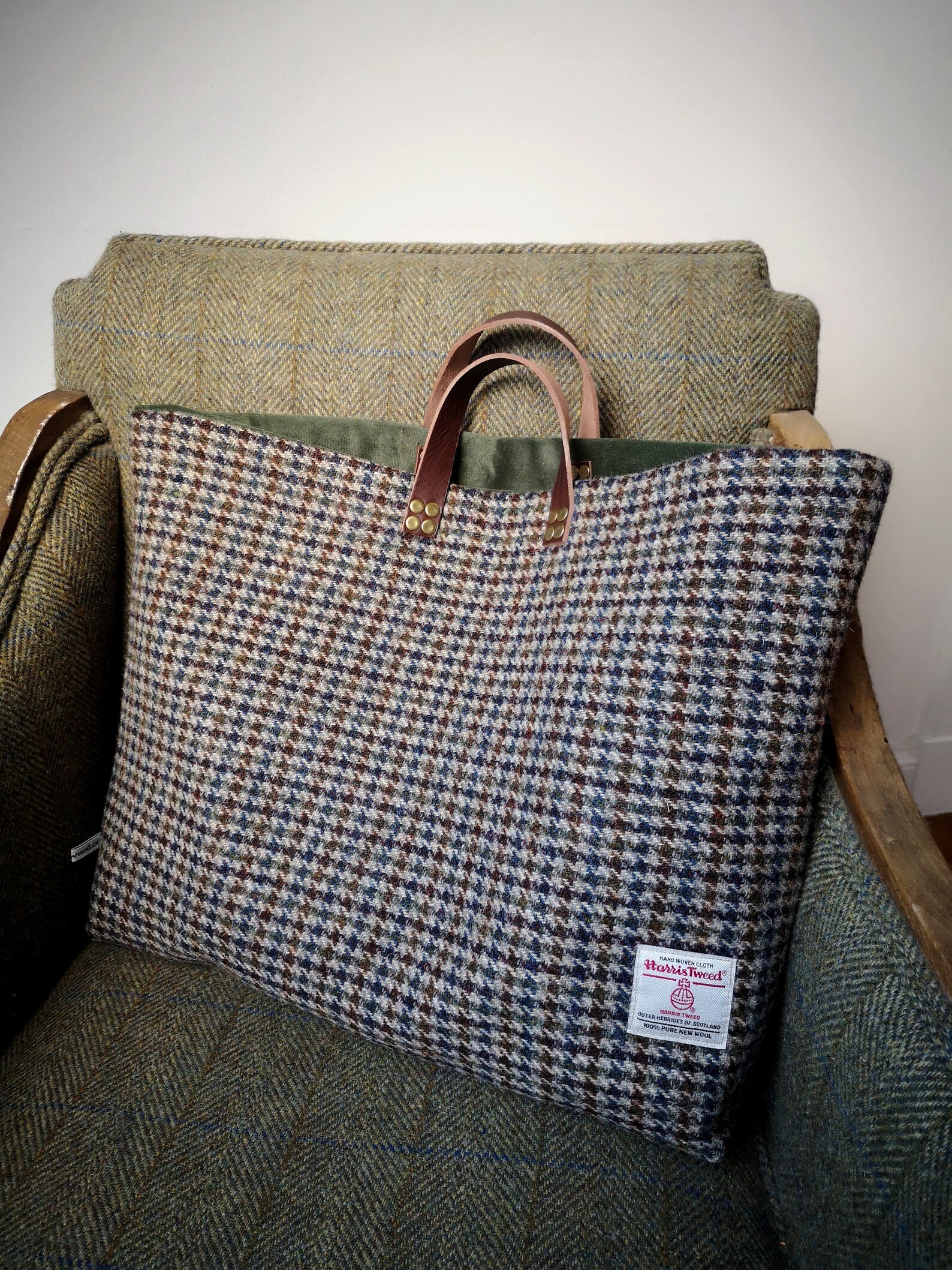 Tom Harris Tweed Bag - Etsy