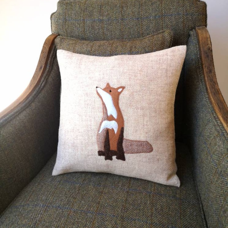Fox Cushion - Etsy