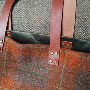 Cora Harris Tweed Bag - Etsy