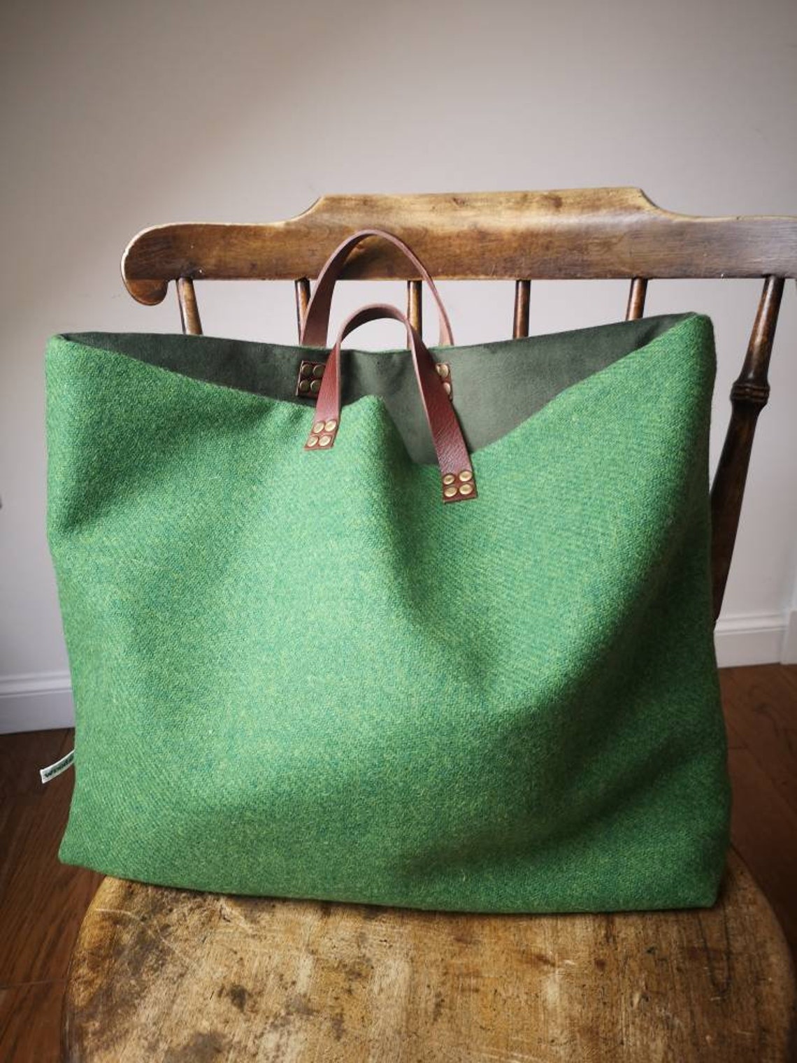 Ester Harris Tweed Bag - Etsy
