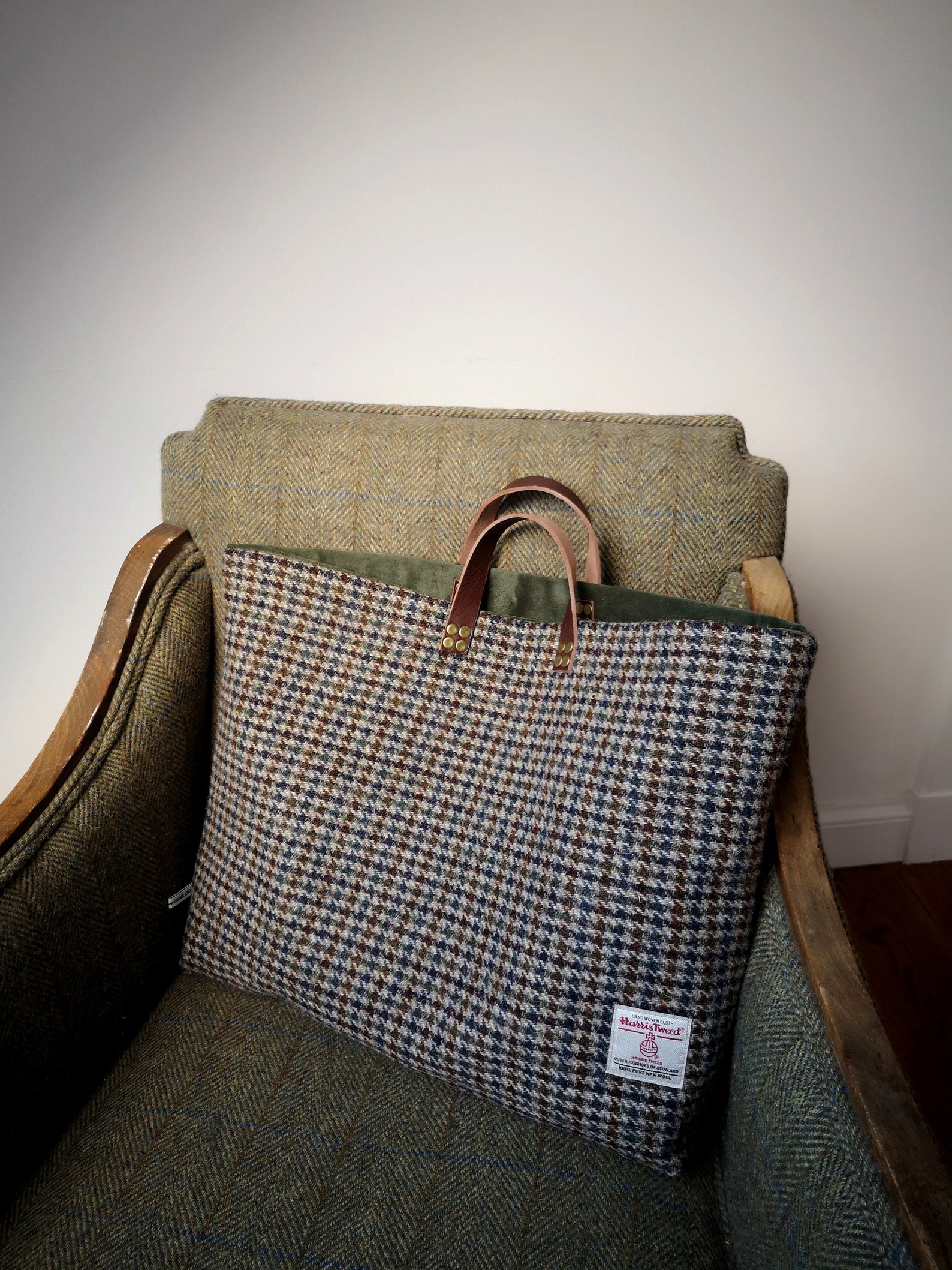 Tom Harris Tweed Bag - Etsy