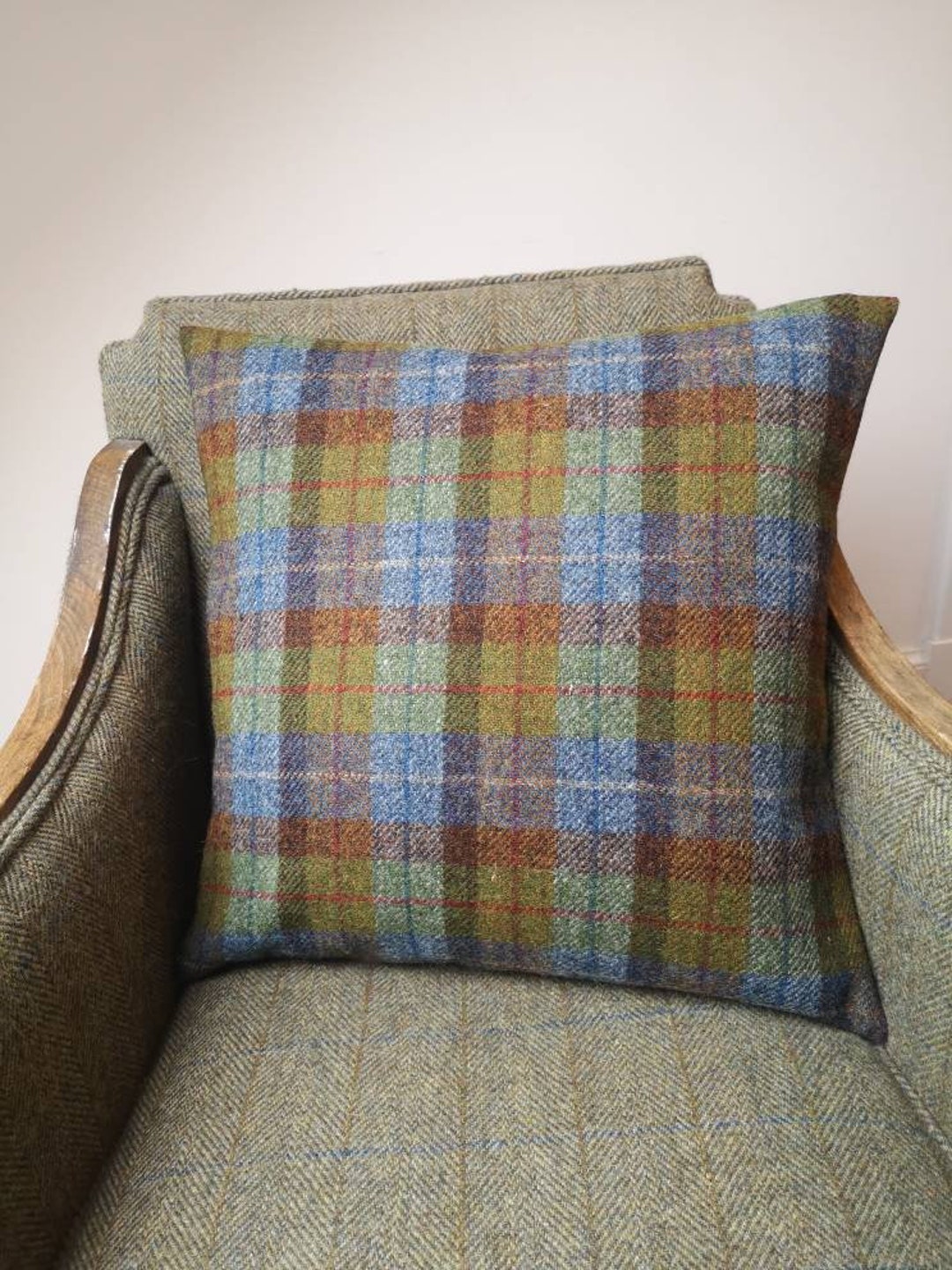 Robert Harris Tweed Cushion Cover - Etsy