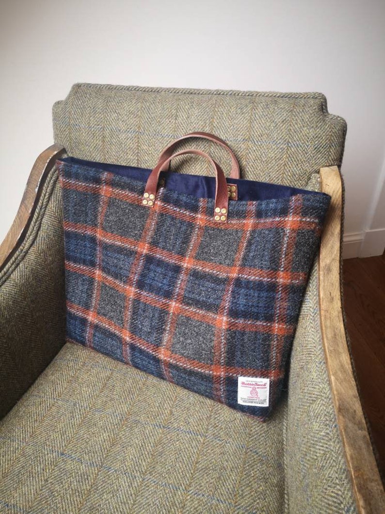 New Dorcha Harris Tweed Bag - Etsy