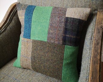 Tweed Patchwork - Etsy UK
