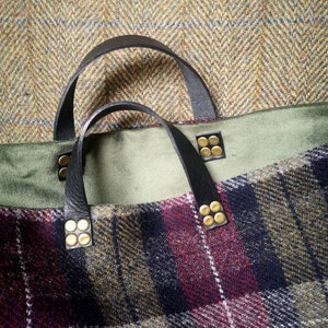 Rona Harris Tweed Bag - Etsy